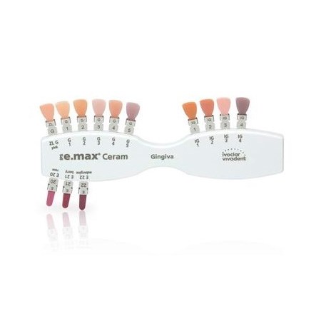 Primemedical - IPS e.max Ceram Gingiva Shade Guide - расцветка десневых масс